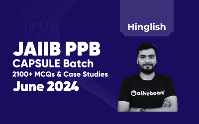 OliveBoard | JAIIB AFM - CAPSULE BATCH - Hinglish